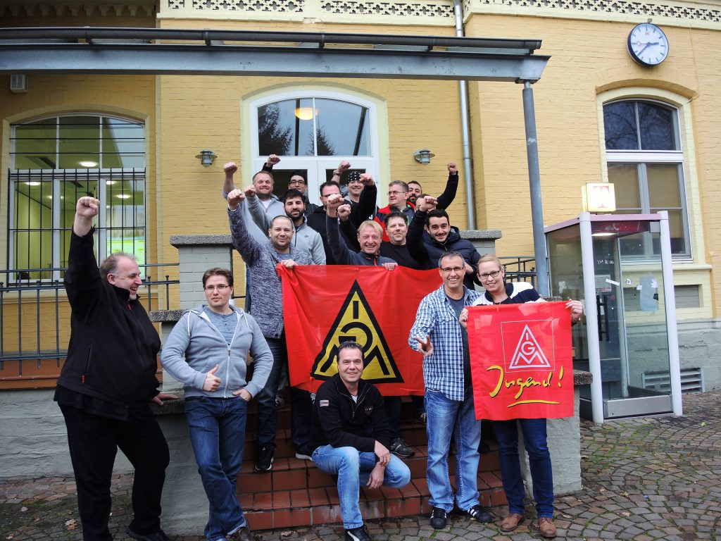 Grundlagen Seminar der IG Metall für neue Vertrauensleute